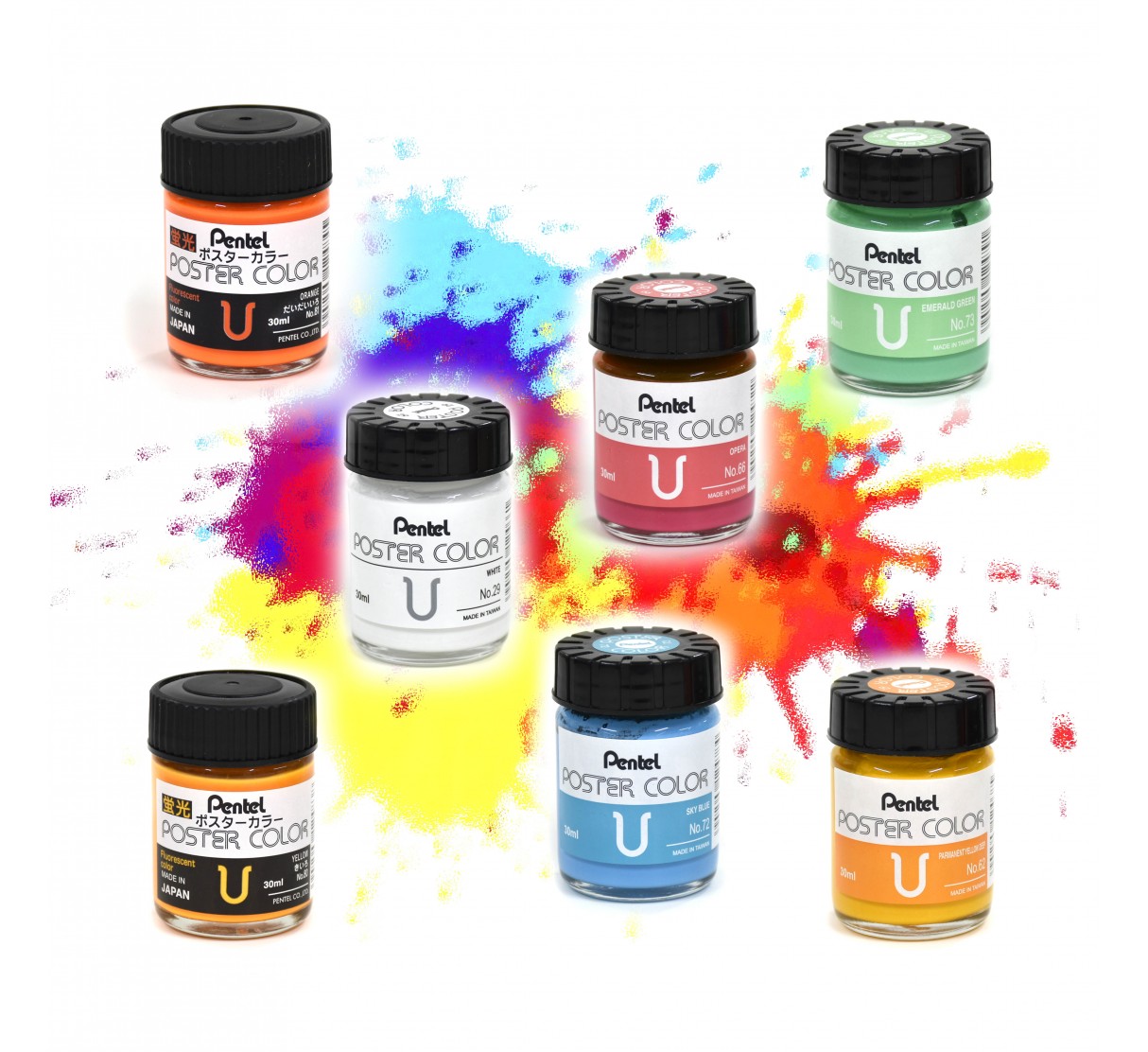 PENTEL - Poster color (Col 26 -75) 30ml