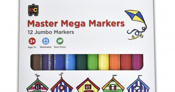 EC - Master Mega Marker 12 colors